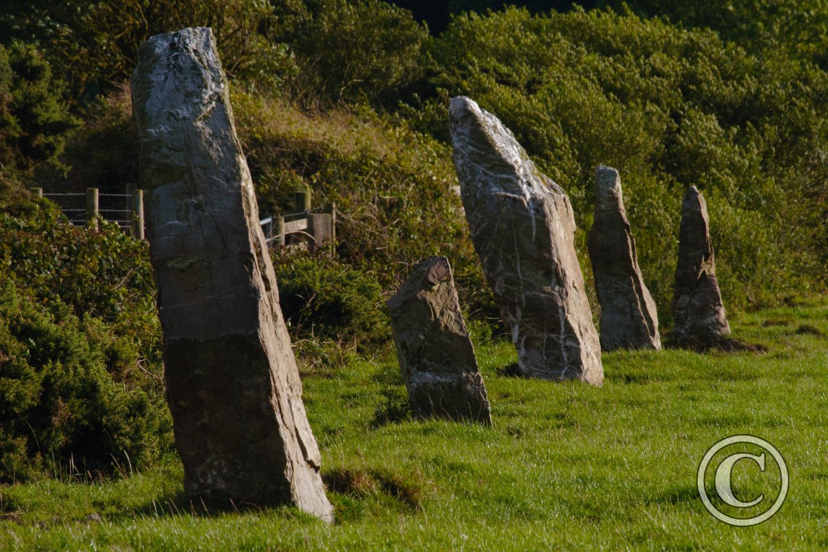 A Row Of Maidens, the Nine Maidens on St Breock Downs | Ancient Places ...