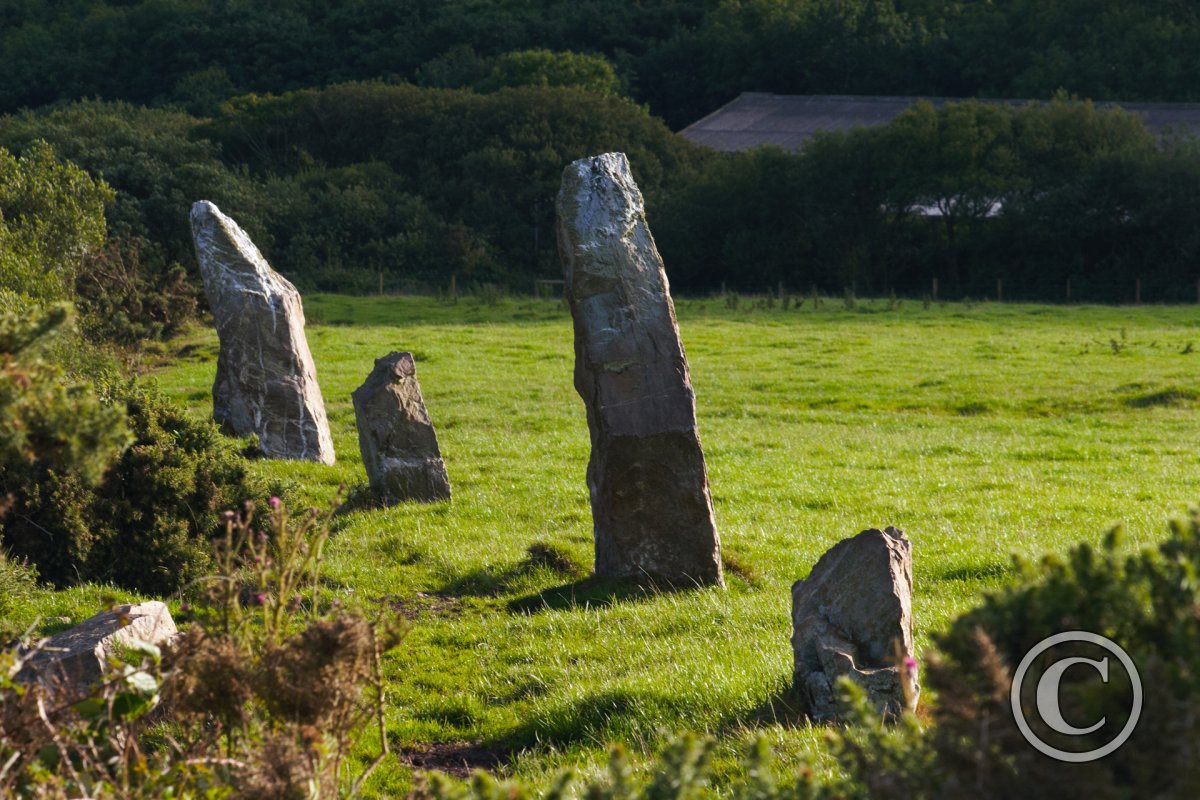 A Row Of Maidens, the Nine Maidens on St Breock Downs | Ancient Places ...