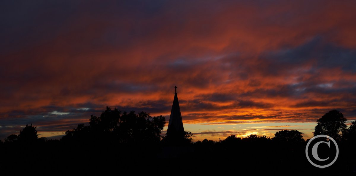 St Andrews Sunset Panorama | Skies And Sunsets | Photography By Martin ...